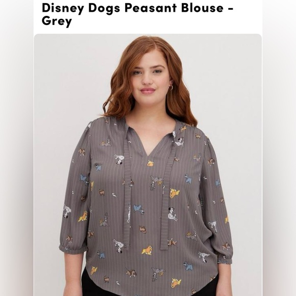 torrid | Tops | Disney Dogs Blouse | Poshmark